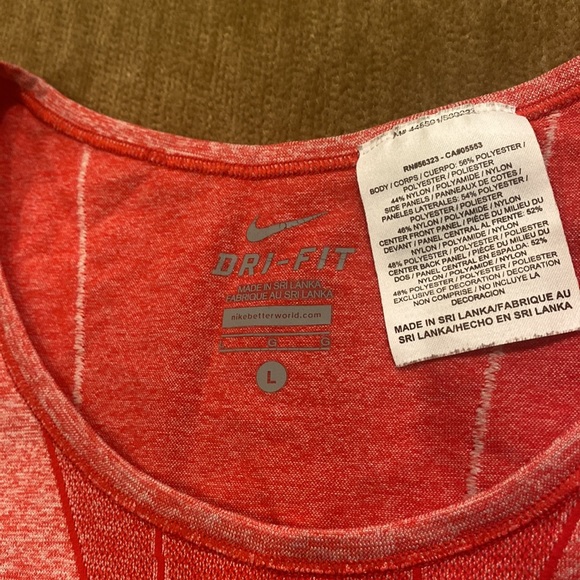 Nike | Tops | Nike Dei Fit Athletic Shirt Running Workout Soccer ...